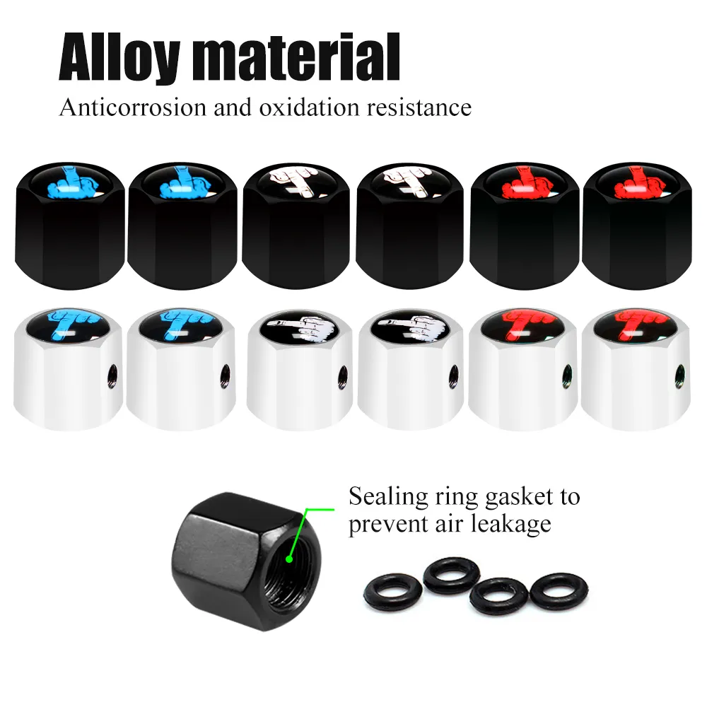 DHgate.com:Anti-Theft Zinc Alloy Car Tire Valve Caps: Skull or Middle ...