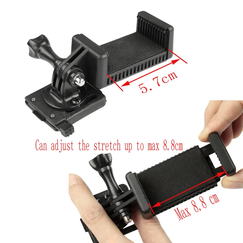 Tactical Helmet NVG Mount Base Adapter For GoPro Hero Cameras & Mobile ...