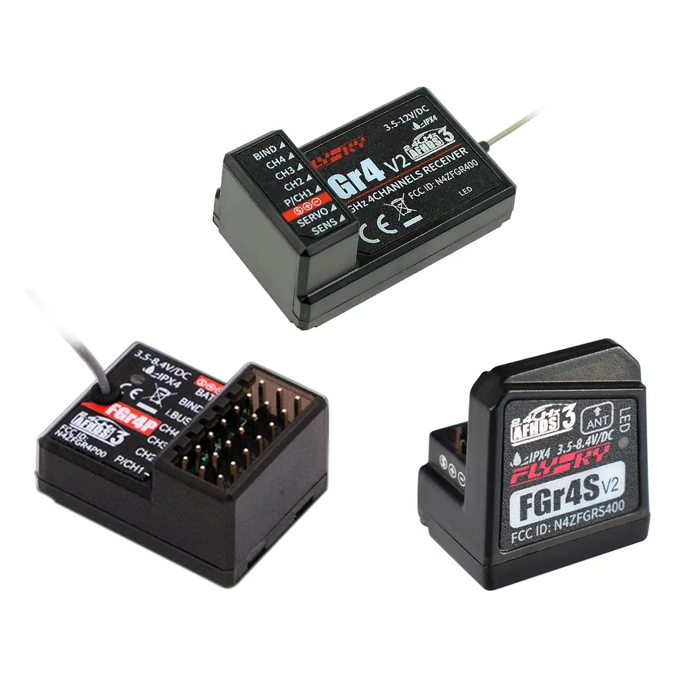 Ppm Receiver FGr4D 4-Channel Receiver With Dual Antenna (PWM/PPM/i-BUS2 ...
