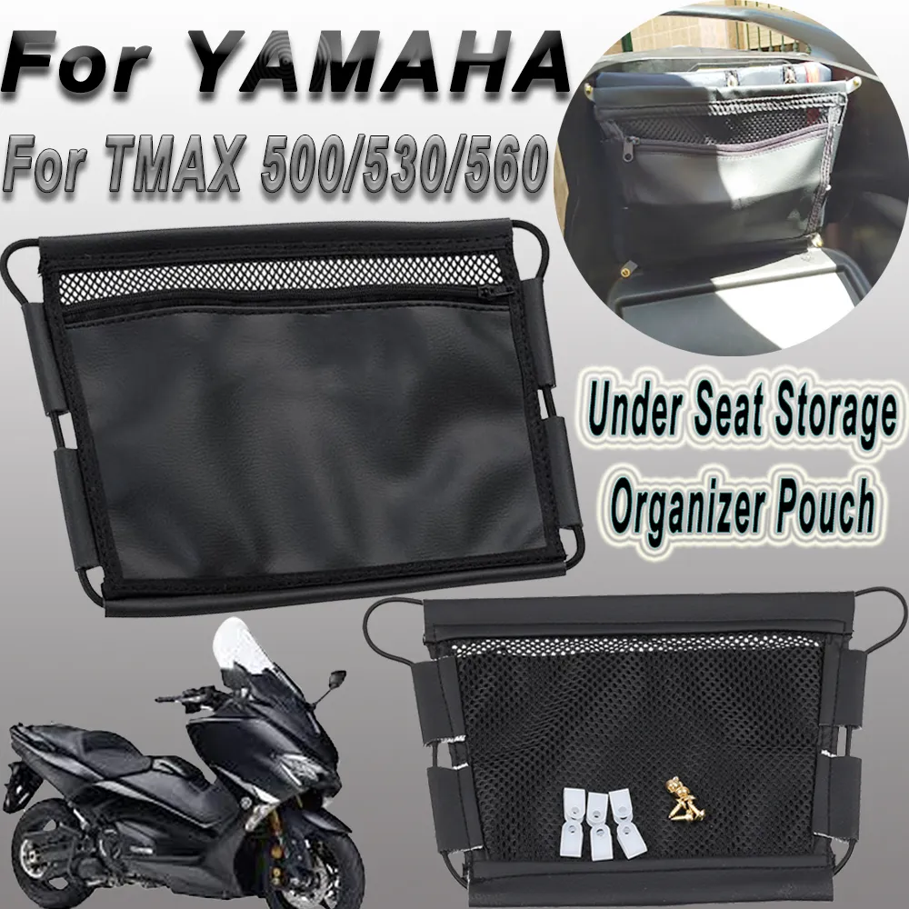 Motorcycle Seat Bags - Under Seat Storage Pouch Organizer, Universal ...