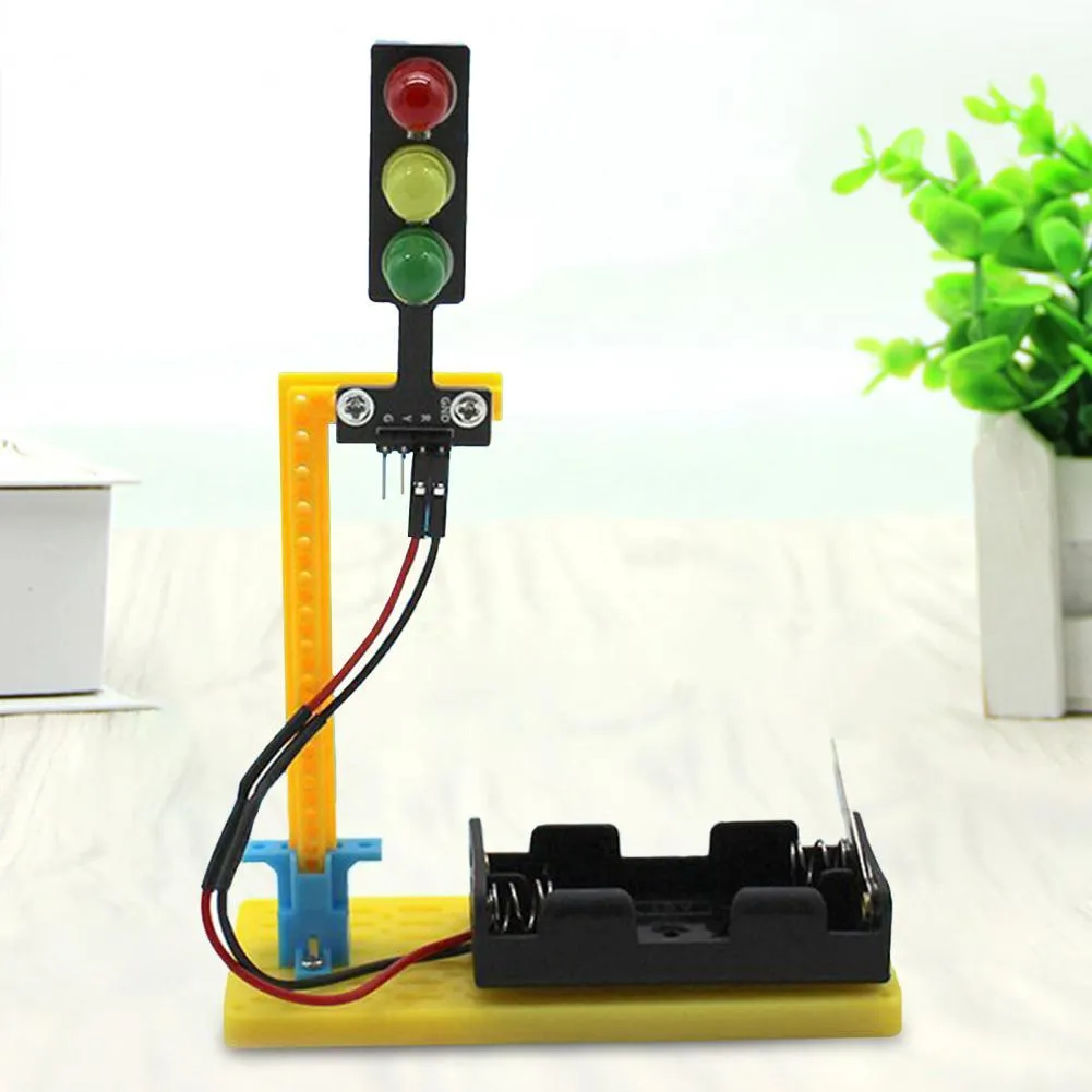 DHgate.com:Handmade Traffic Light Technology Experiment Kit: Brain ...