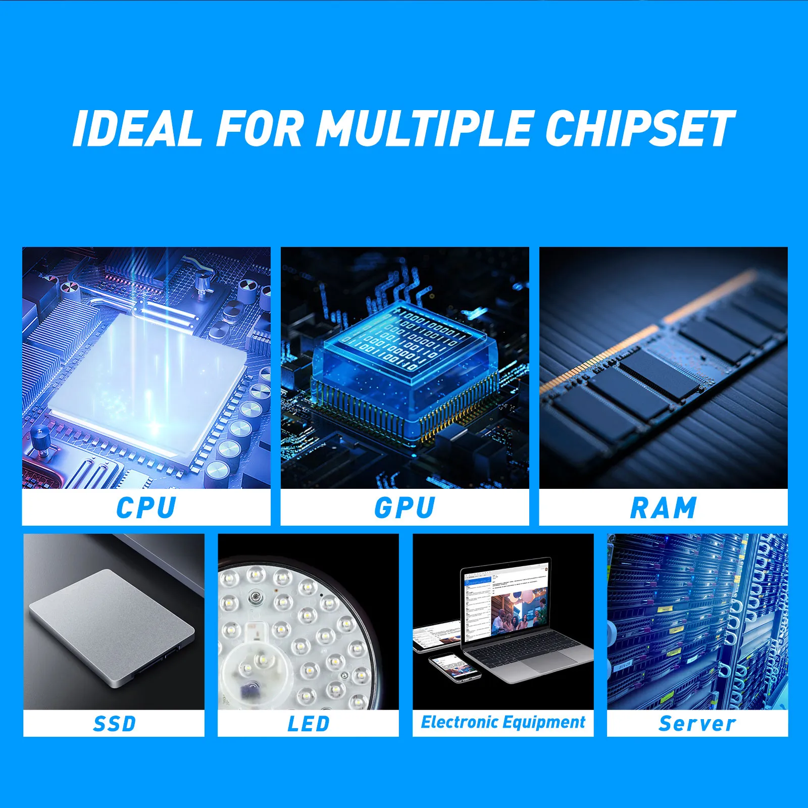 GPU Thermal Pad For Heatsink UPSIREN OEM 21W Silicone Plaster For CPU ...