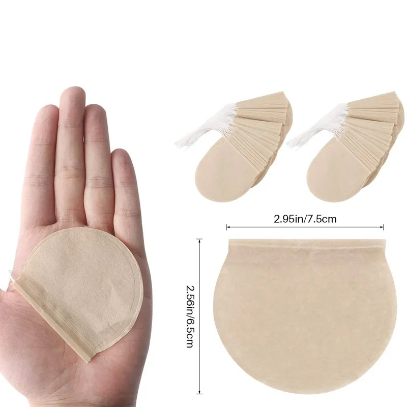 DHgate.com:300Pcs Disposable Empty Tea Bags, Natural Material ...