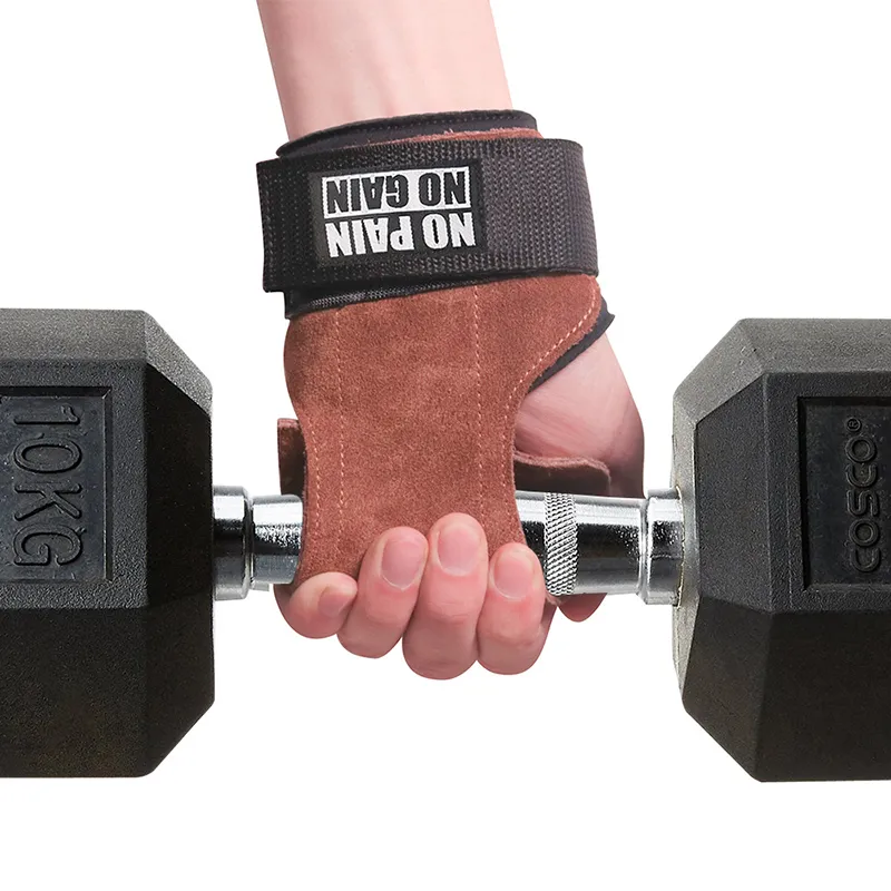 Heavy Duty Weight Lifting Grips with Straps & Hooks - Deadlift Like a Pro! Premium Quality, Shop ...