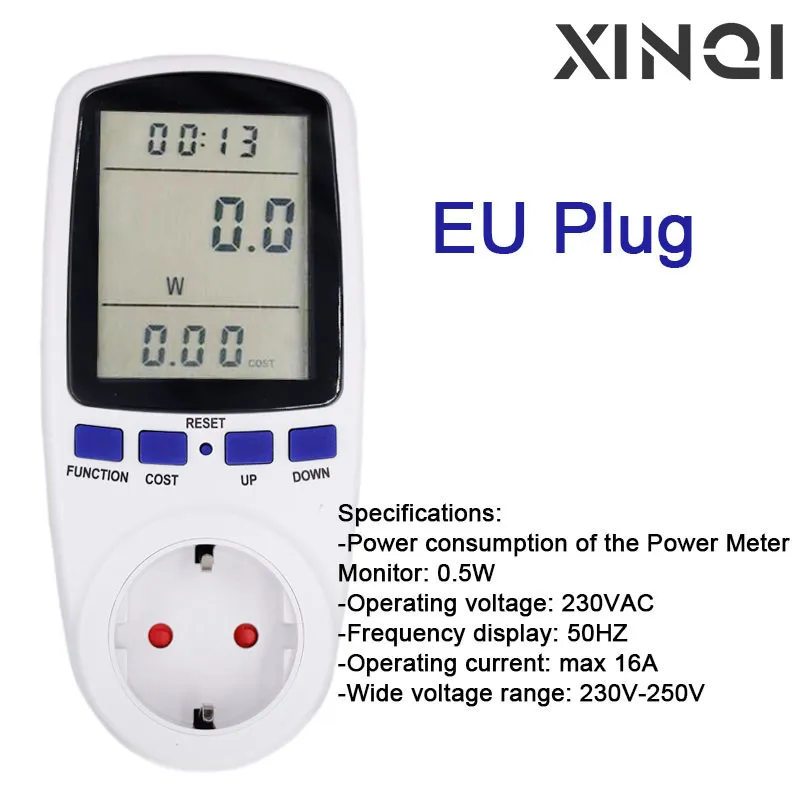 DHgate.com:Electricity Usage Monitor Plug Power Meter - Digital LCD ...