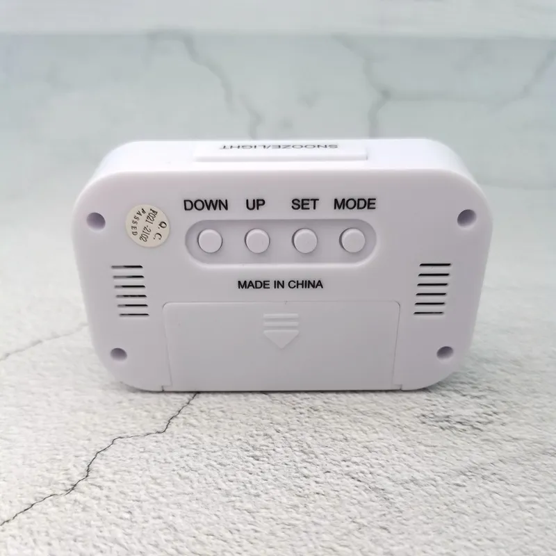 Mini Digital LED Alarm Clock with Backlight, Snooze, Mute, Calendar ...