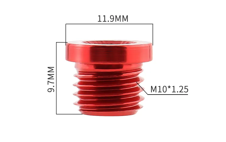 Premium V Brake Mount Bolt - M10 Aluminum Alloy Screw for MTB, Road ...