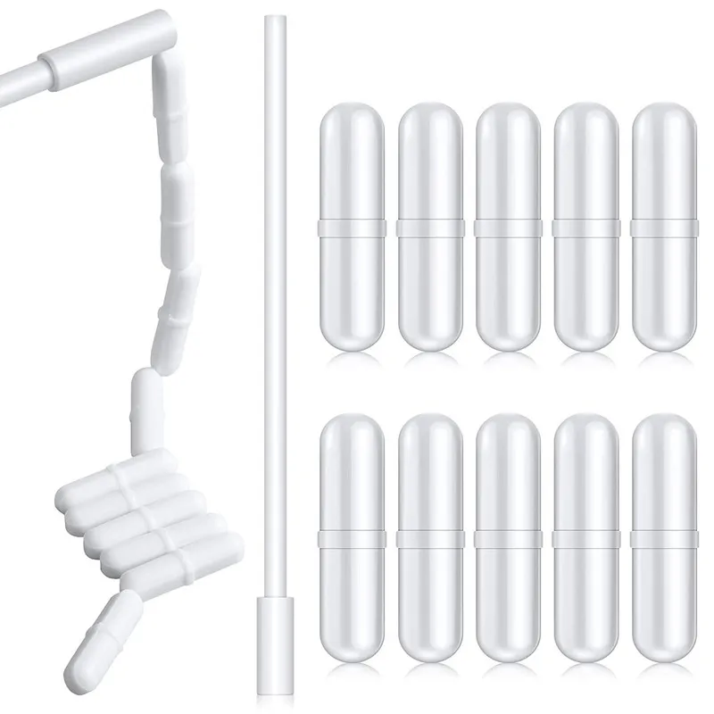 10-Pack PTFE Magnetic Stir Bars w/ Retriever - 35mm Lab Stirrer Mixer ...