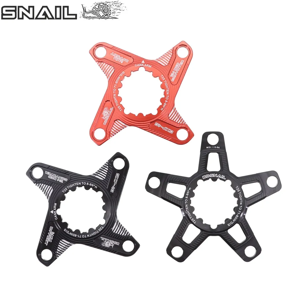 DHgate.com:CNC Machined Aluminum Alloy Bicycle Chainring Adapter, 6mm ...