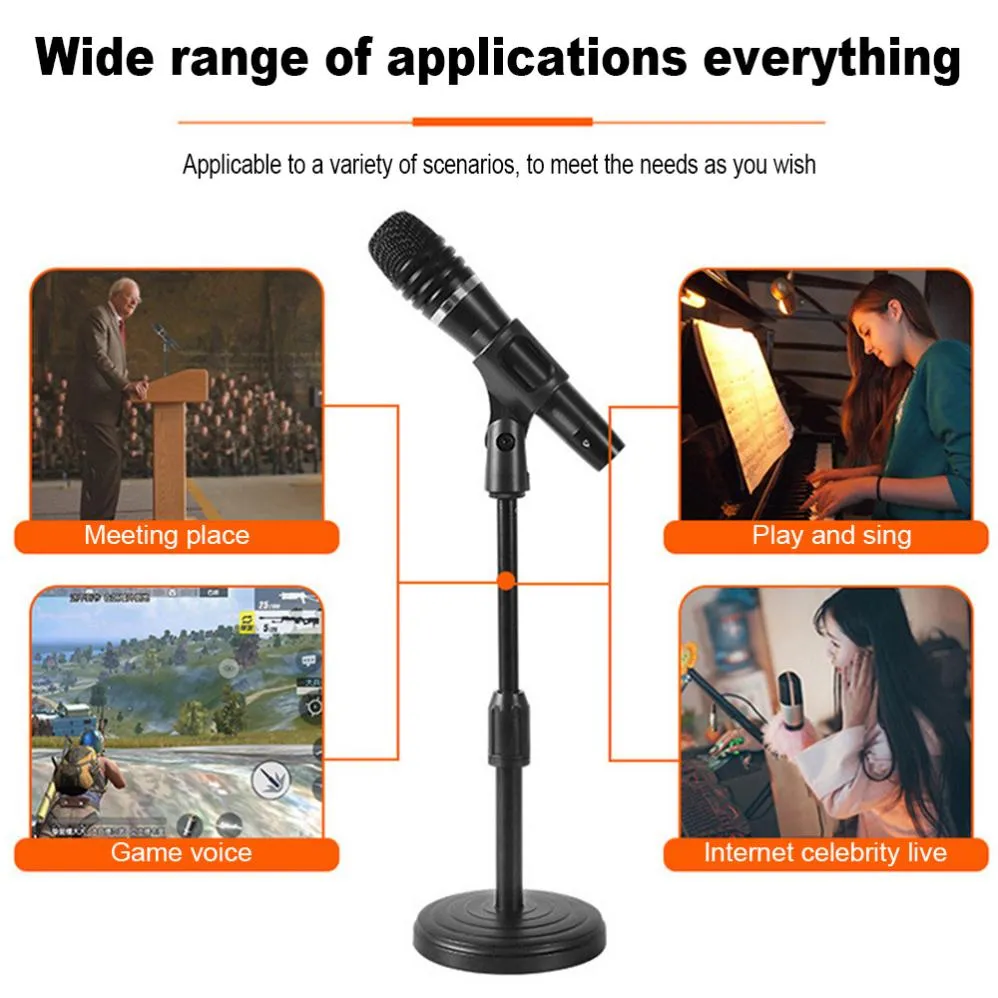 Flexible Desktop Tripod Microphone Stand Adjustable... From Ddmydec ...
