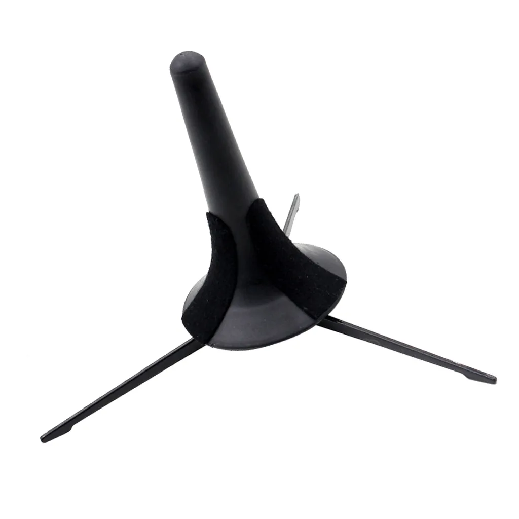 Foldable Brass Trumpet Stand | 3-Leg Heavy Duty Instrument Display Rack ...