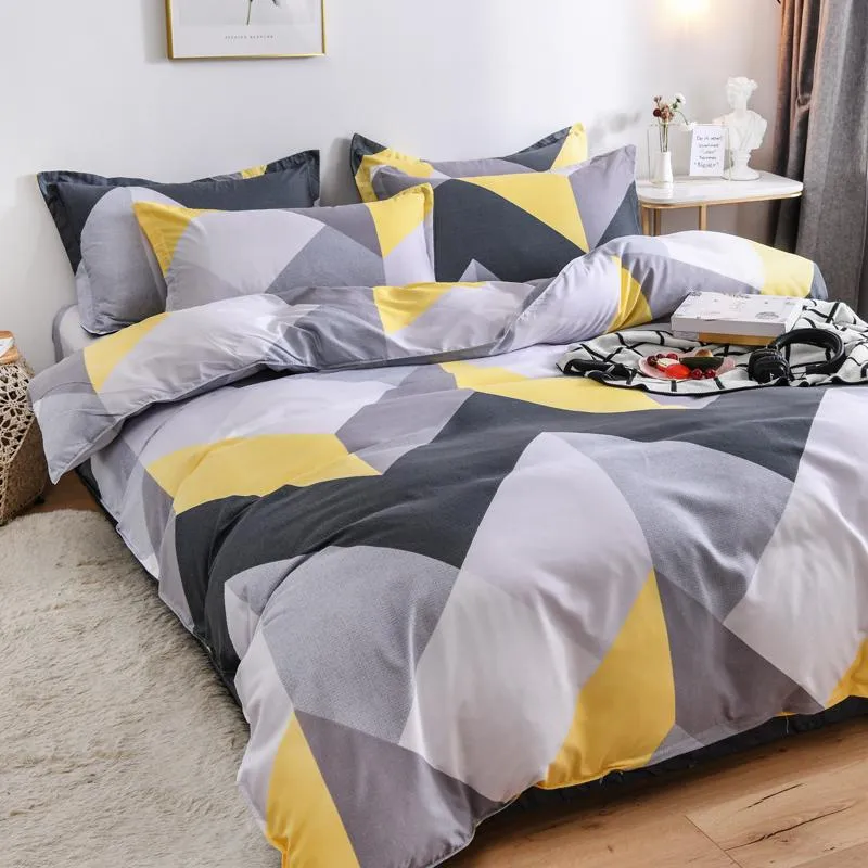 DHgate.com:2024100% Polyester Floral Printed Duvet Cover Set, Soft ...