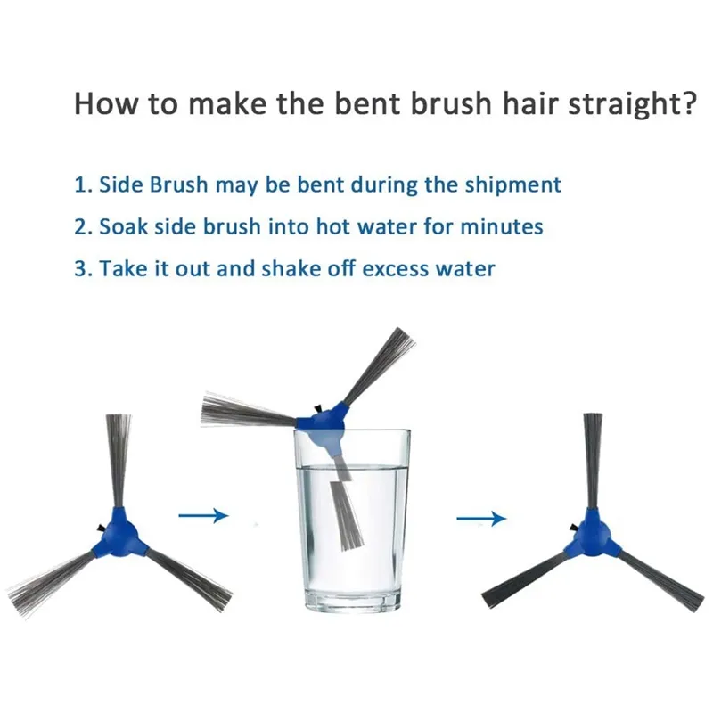 DHgate.com:8-Pack Premium Side Brushes Replacement Compatible with ...