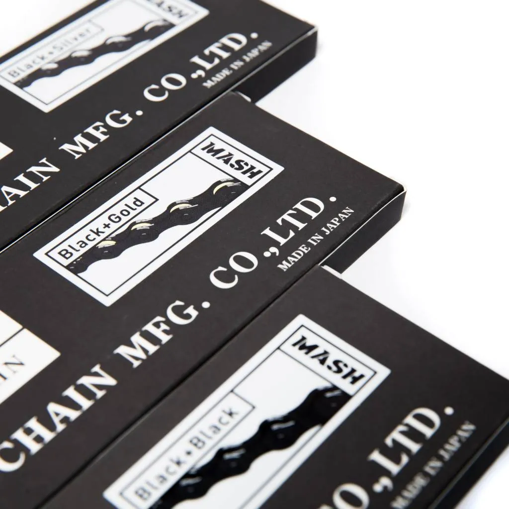 Japan Izumi X Mash SF 410 Collaboration Bicycle Chain - Black Gold ...
