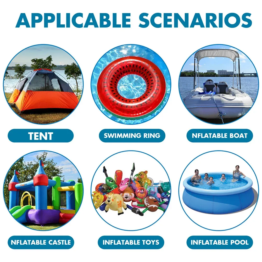 Swimming Float Repair Patch - Transparent Adhesive Repair Tape Stickers ...