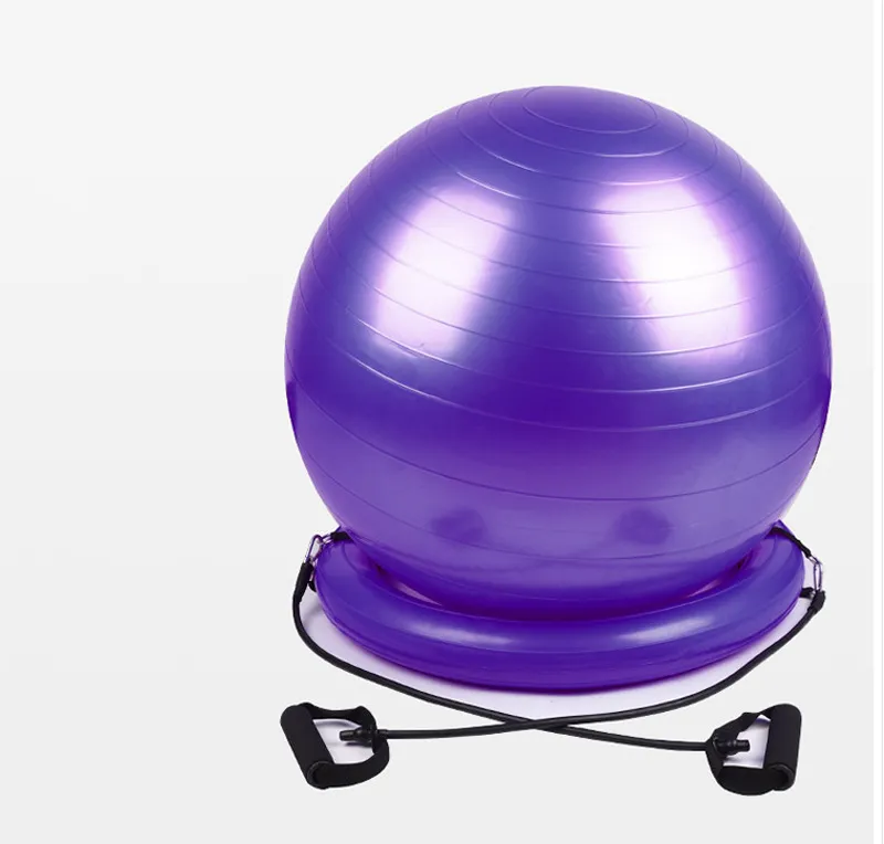 DHgate.com:Sports Yoga Ball - 75cm Stability Ball with Resistance Bands ...