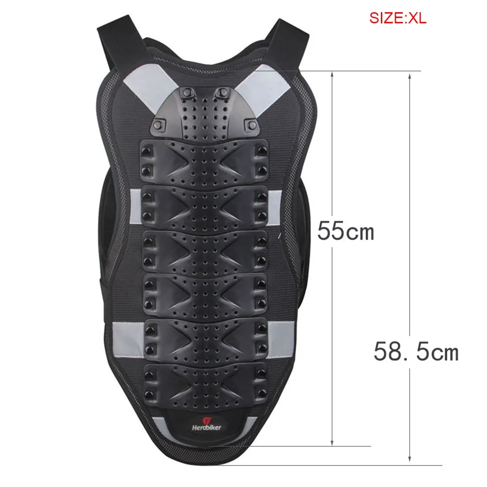 Motorcycle Back Protector Vest: Premium Spine Armor for Racing, Skiing ...