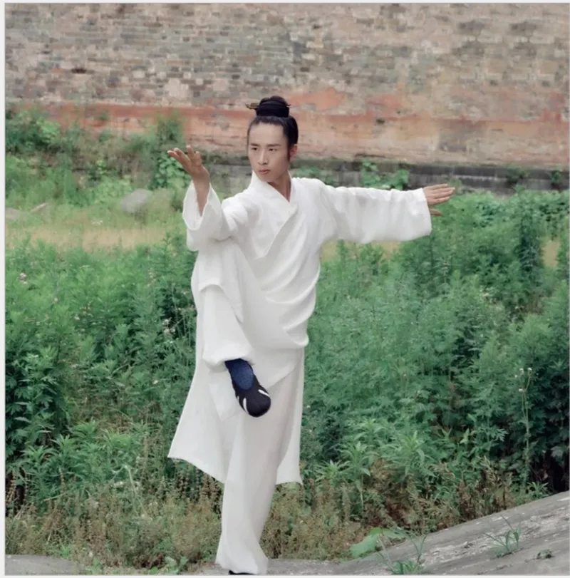 DHgate.com:Linen Shaolin Monk Wudang Taoist Tai Chi Suit Martial Arts ...
