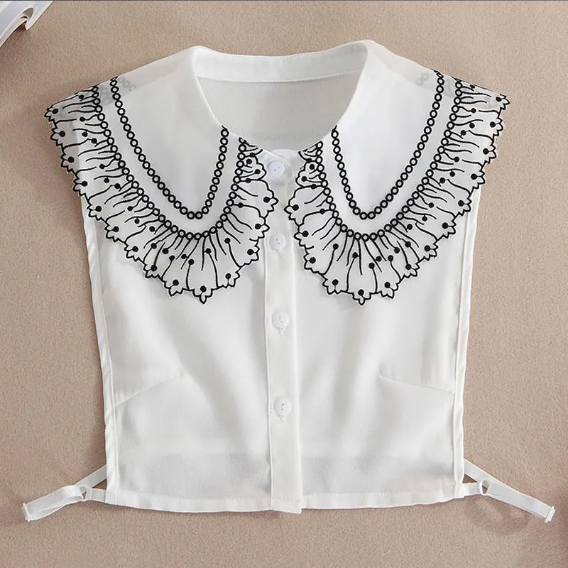 DHgate.com:Versatile Detachable White Faux Collar for Women - Elegant ...