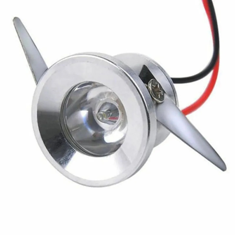 LED Spotlight 1W Mini Recessed Ceiling Downlights AC85 265V Cabinet ...
