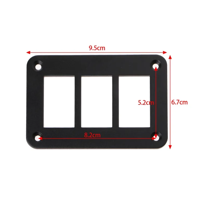 DHgate.com:6 Hole Aluminum Rocker Switch Panel Holder for ARB Carling ...