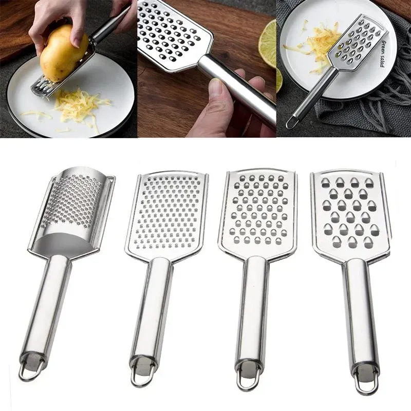 Multi Purpose Stainless Steel Handheld Cheese Grater For Kitchen Use ...