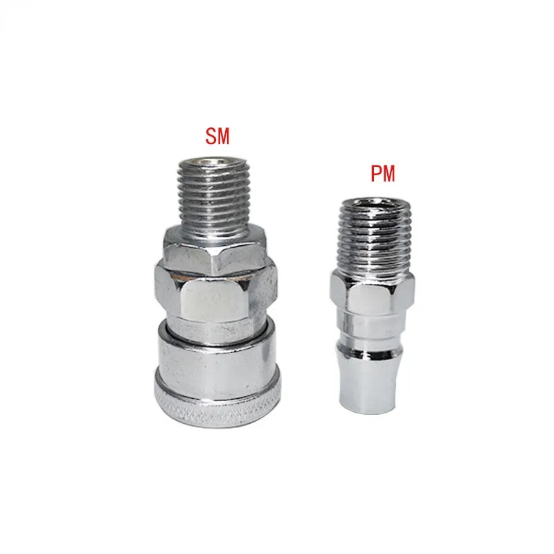 Compressor Accessories Hose Quick Coupler Plug Socket Connector For ...