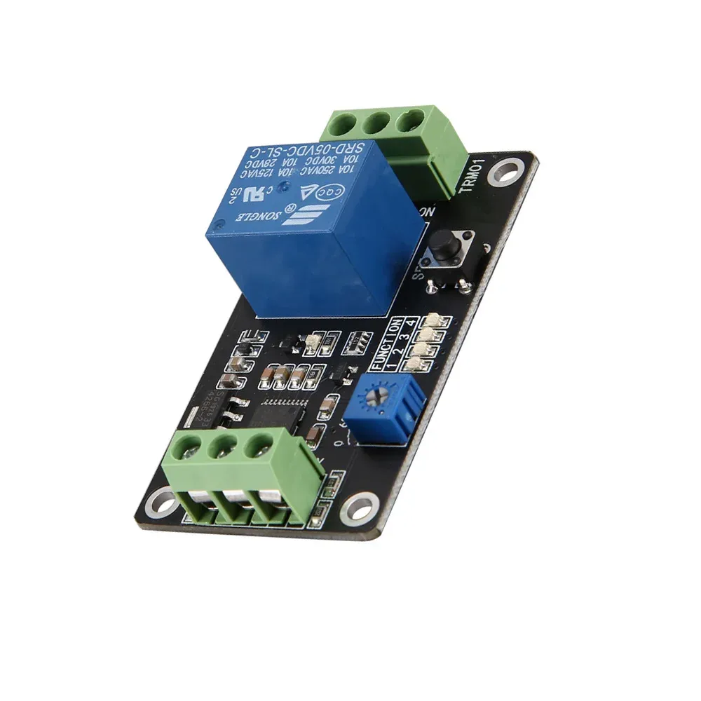Timed Momentary Switch Dc12v Adjustable Signal Trigger Timer Relay High ...