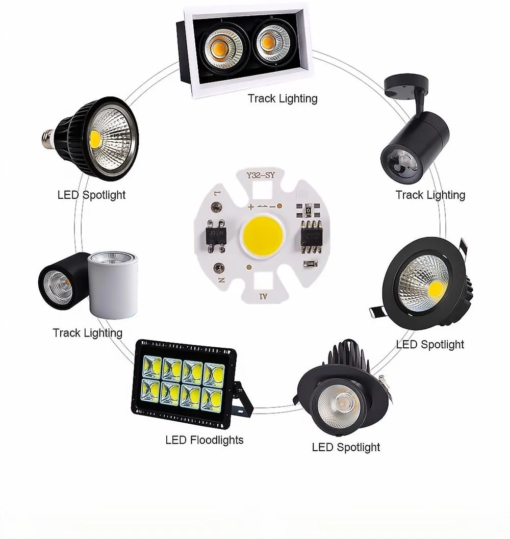 Y32 Mini COB LED Chips 220V 3W To 12W Driverless Diode Beads For ...