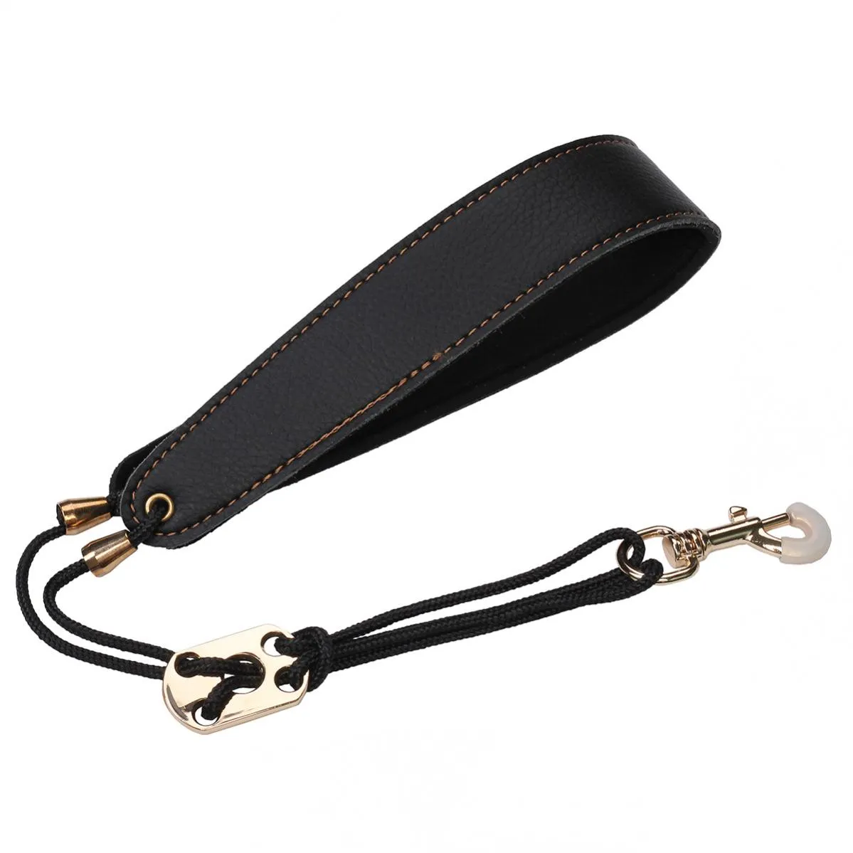 Non-Slip Leather Saxophone Neck Strap with Swivel Hook for Alto, Tenor ...