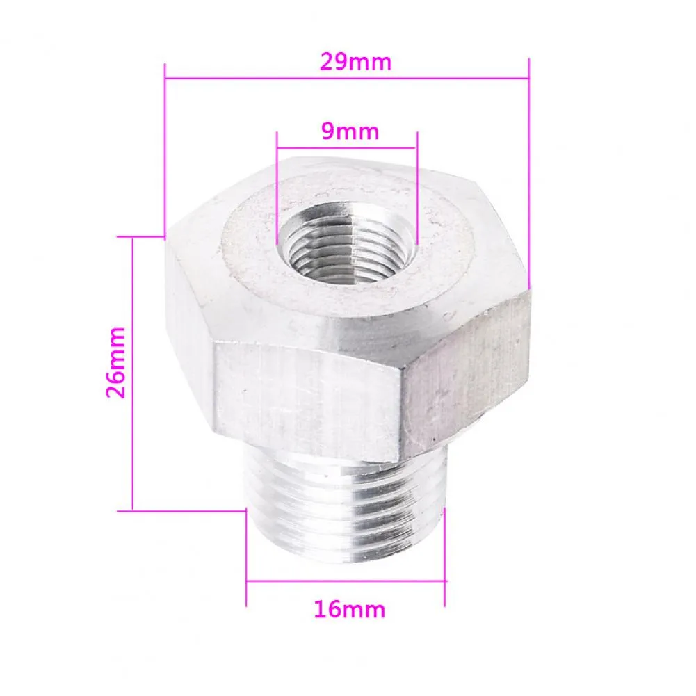 Oil Pressure Port Adapter M16x1.5 Male To 1/8 NPT Female, High Strength ...
