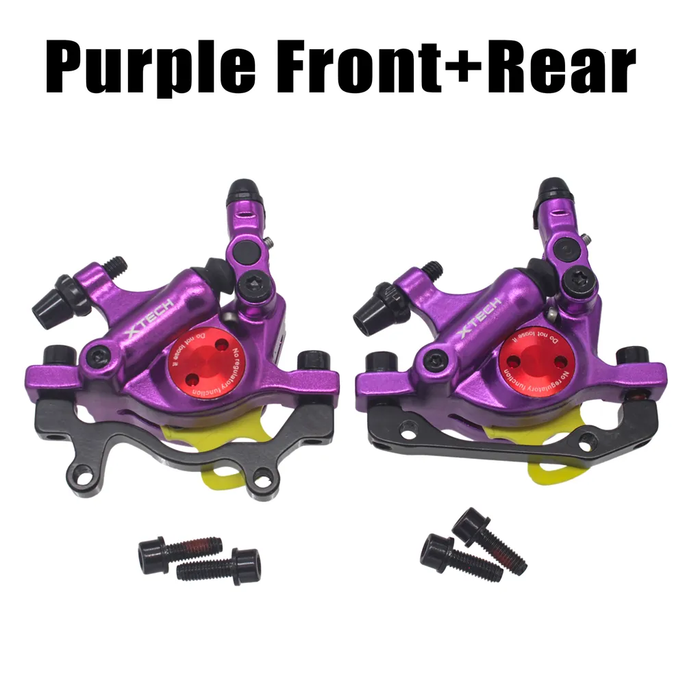 MTB Hydraulic Brake Set Line Pulling Hydraulic Disc Brake Calipers ...