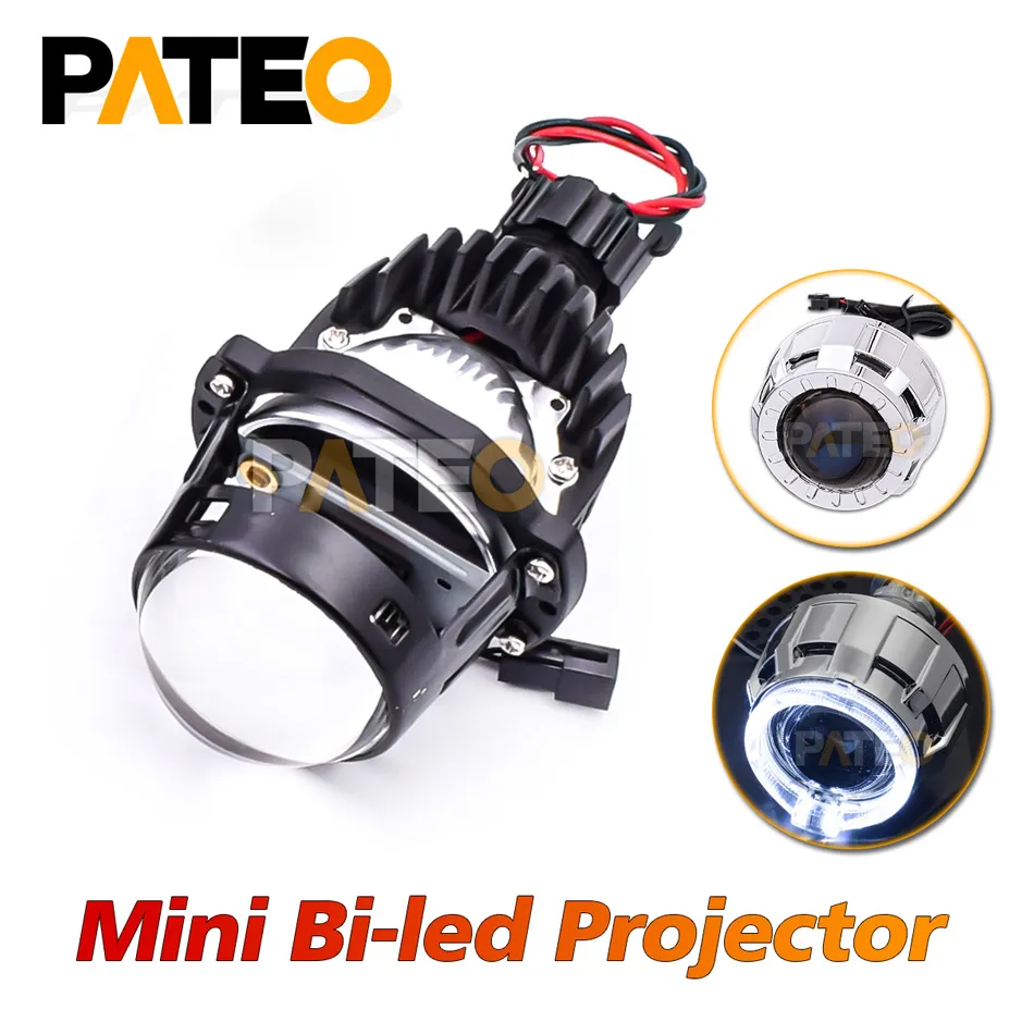 DHgate.com:H7 LED Mini Lenses for Headlight Bi-LED Projector 1.8 2.0 H4 9005 9006 Auto Lights ...