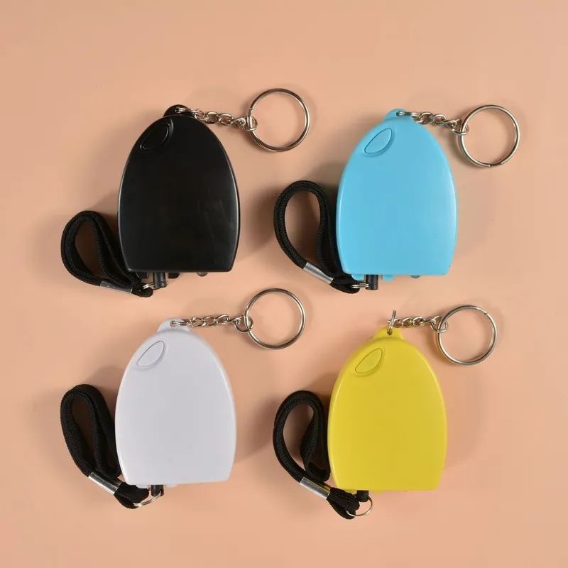 Women's Self Defense Keychain 130dB Egg Shape Personal Alarm For Women ...