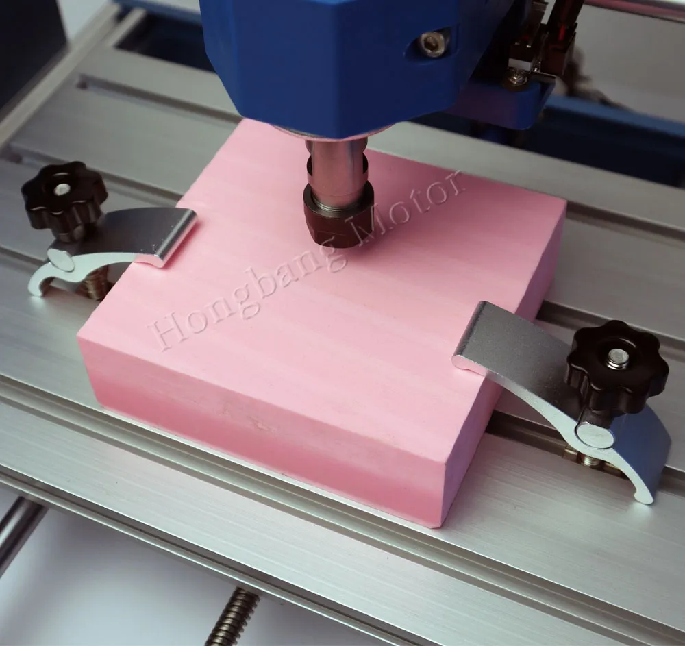 Aluminum Alloy T-Track Hold-Down Clamps Kit Compatible with CNC 3018 ...