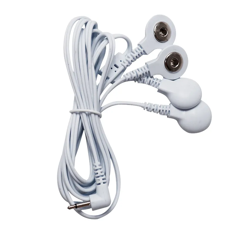 DHgate.com:Upgraded4Pcs Electrode Wires for TENS Therapy Machine - 2 ...