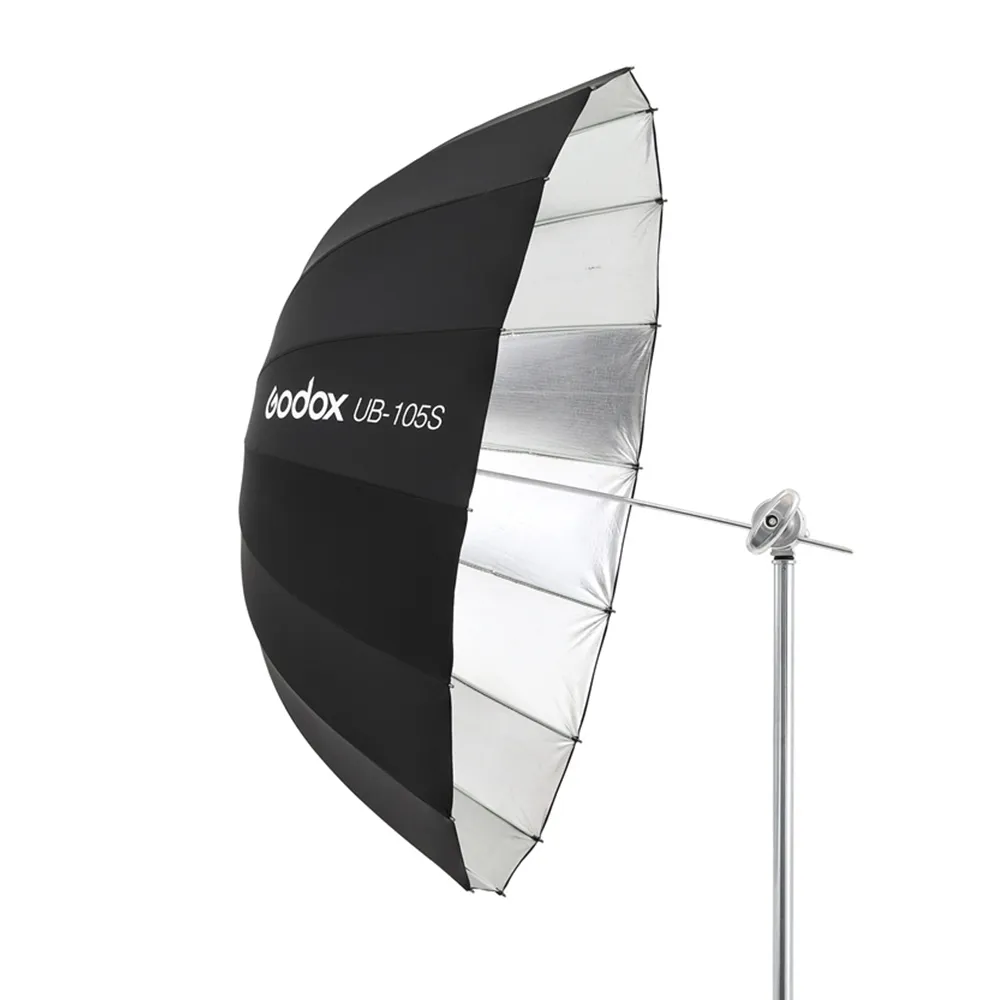 Godox UB-105S 41 inch Parabolic Reflective Studio Light Umbrella with ...