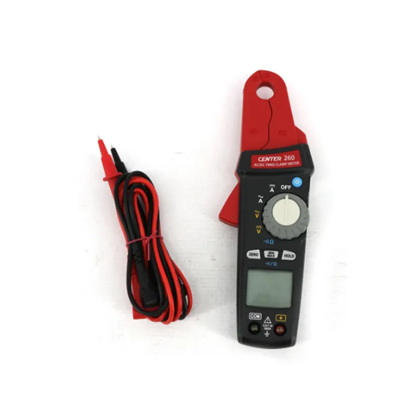 CENTER-260 1mA Stable Digital Clamp Meter: Accurate AC/DC Current ...