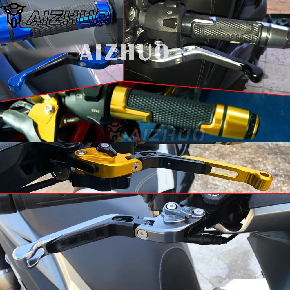 Motorcycle Handle Grips Brake Clutch Levers for Suzuki SFV 650 Gladius ...