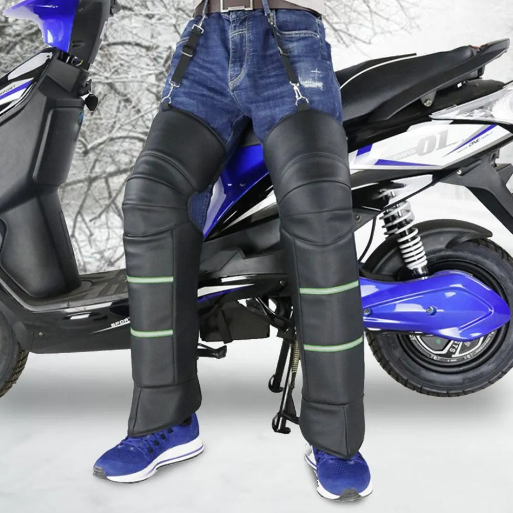 Motorcycle Knee Pads: Winter Warm, Windproof, Waterproof Knee Protector ...