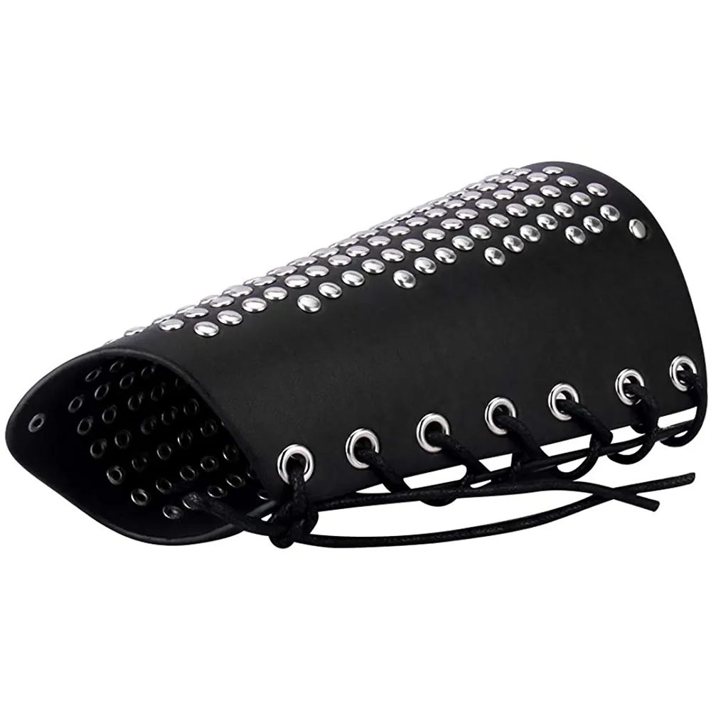 DHgate.com:Genuine Leather Medieval Wrist Bracers for Knight Costume ...