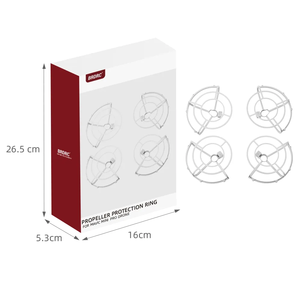 BRDRC Fully Enclosed Propeller Guard for DJI Mini 4K and Mavic Mini 2 ...