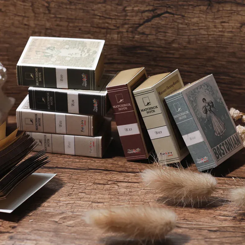 Mini Tearable Sticky Notes Vintage Book Shape Memo... From Ddmyhome, $9 ...