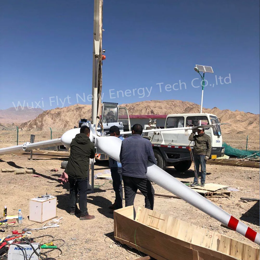 20KW Horizontal Wind Turbine Generator: 96V/220V/380V Alternative ...