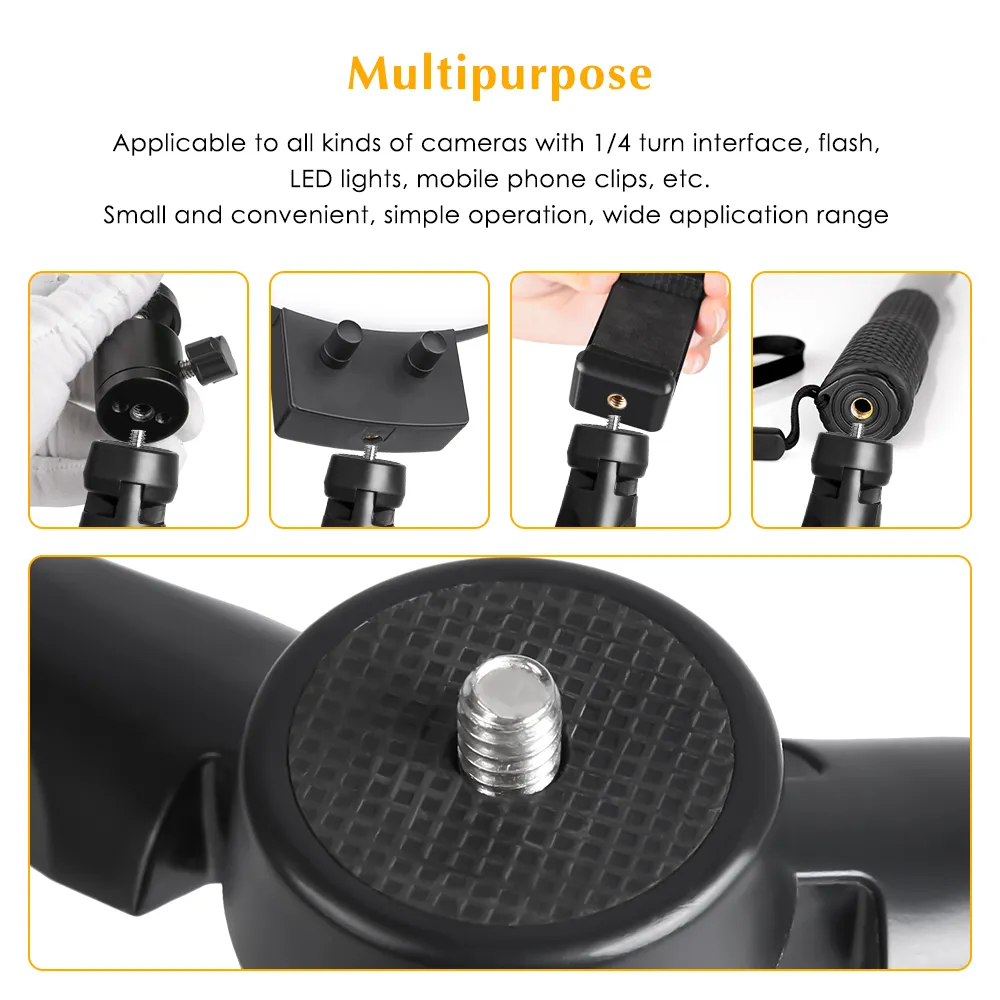 2024Mini Portable Projector Tripod, Compact Phone Camera Stand ...