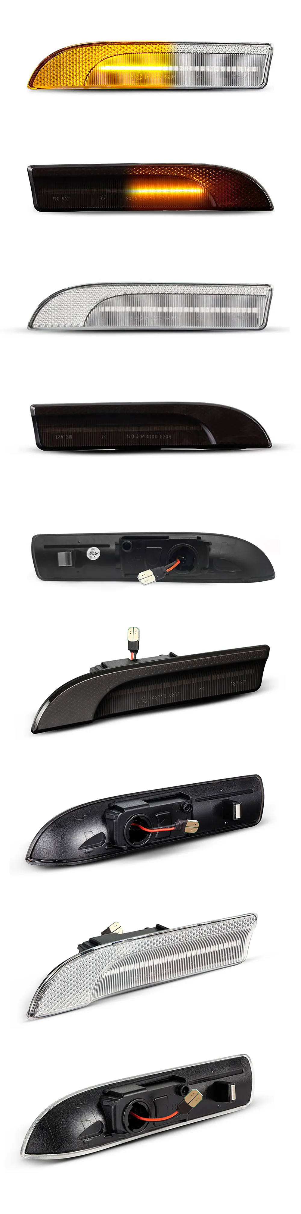 Dynamic LED Side Marker Light for Porsche Panamera 970 G1 2009-2016 ...