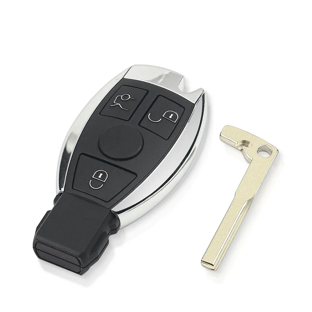 KEYYOU Smart Remote Car Key Fob for Mercedes Benz A B S E Class: 15 ...