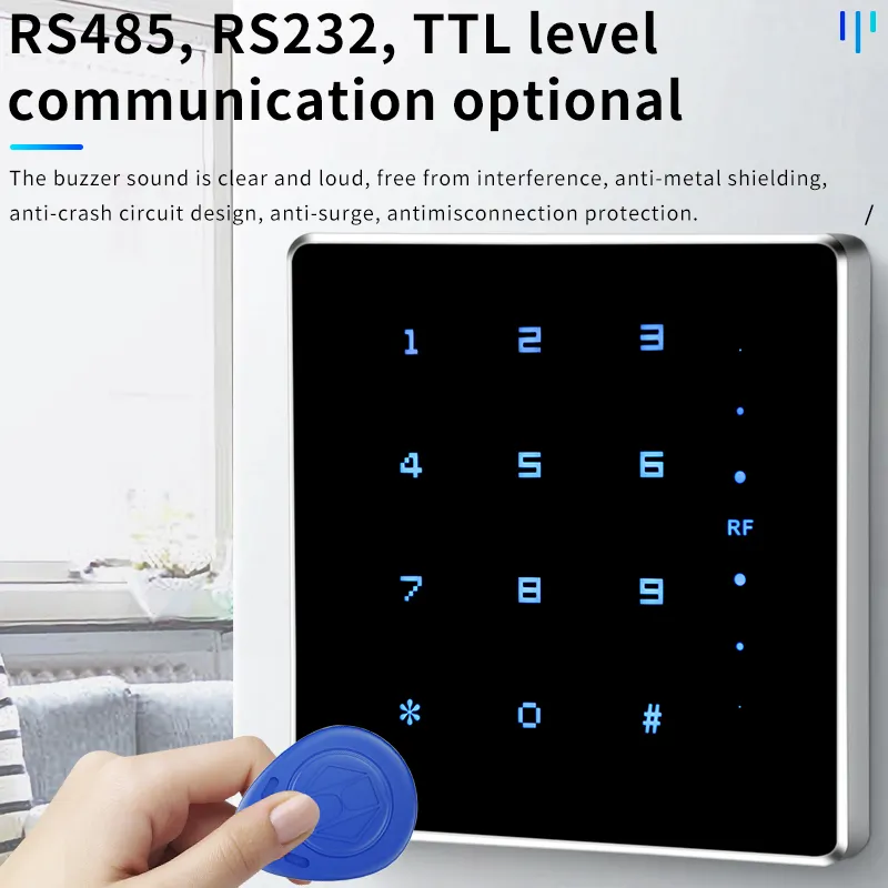 Ultra-Thin Metal RF sd card and reader with 125kHz Frequency and 13 ...