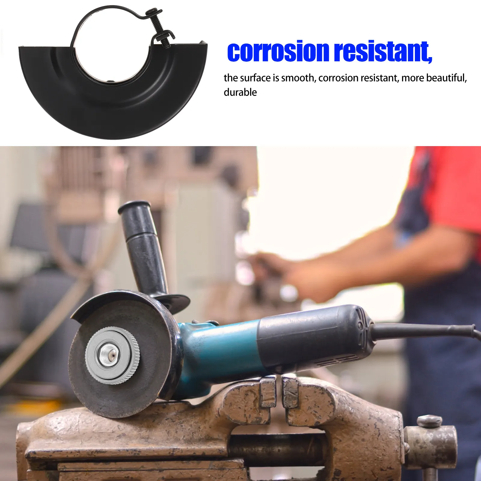 2-Pack 2-in-1 Angle Grinder Guard with Tungsten Steel Wheel Shield from ...