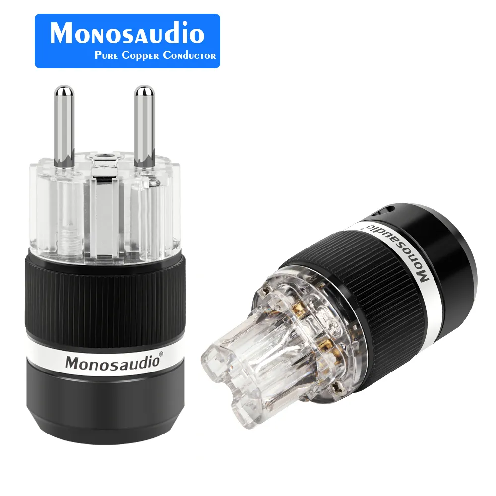 DHgate.com:Monosaudio E101/F101 Hifi Audio Schuko Power Cord with IEC ...